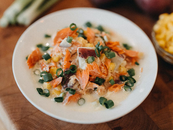 Shipped Salmon Chowder - Cold Country Salmon